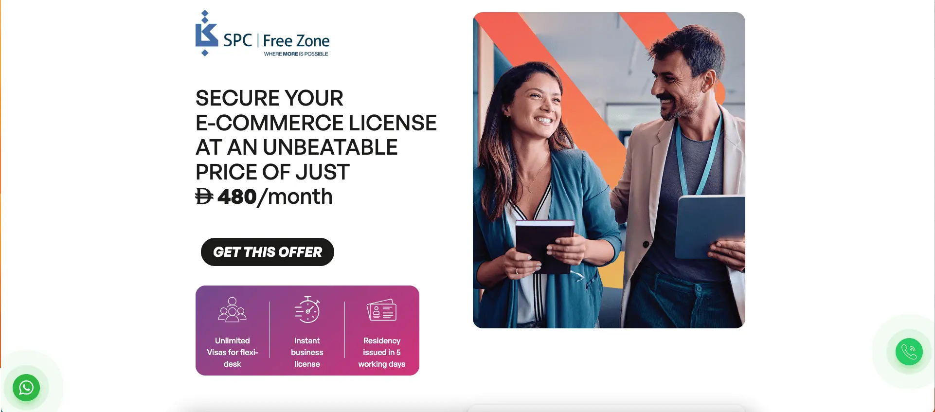 Ecommerce Business License UAE 480 Month - SPC